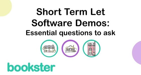 Questions to ask during a Short Term Letting Software Demo | Bookster