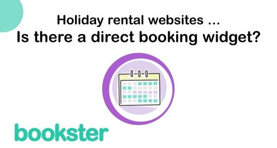 Is there a widget for direct bookings? | Bookster